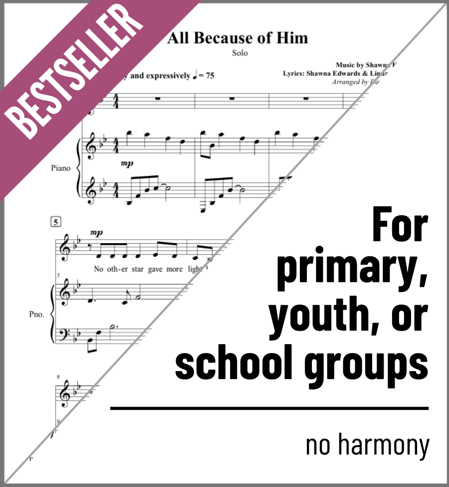 All Because of Him – Shawna Edwards Music